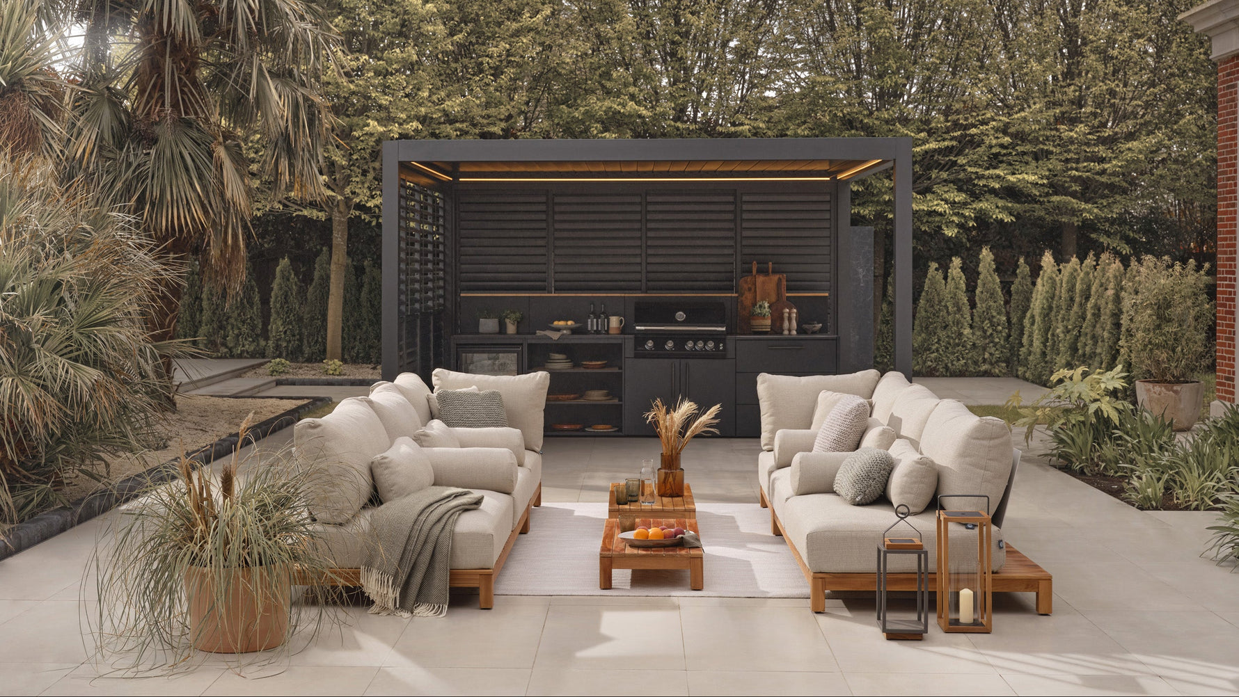 Luxe Pergola Collection | Luxury Pergolas For Ultimate Outdoor Living | Suns Lifestyle